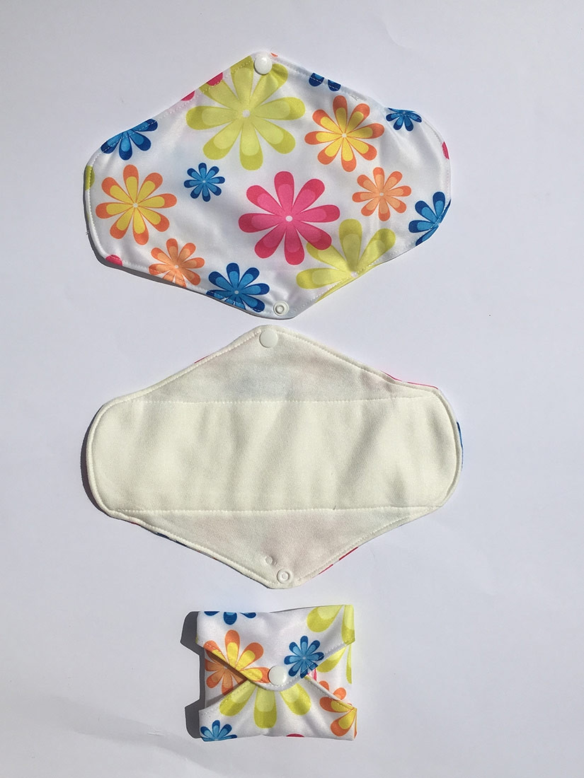 Cloth Mama Pad - washable sanitary pads - a greenie twist for managing ...