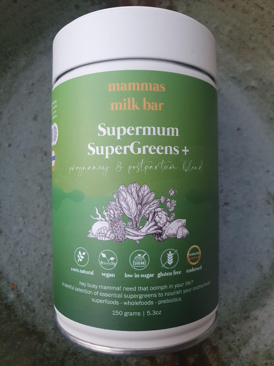 Mammas Milk Bar Supermum SuperGreens