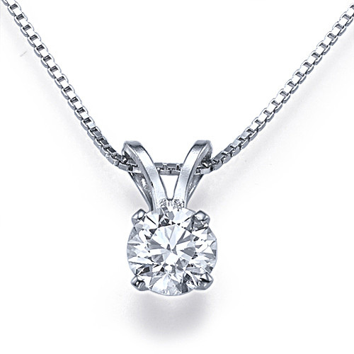 1 Carat Diamond Pendent with 45cm Venetian Necklace