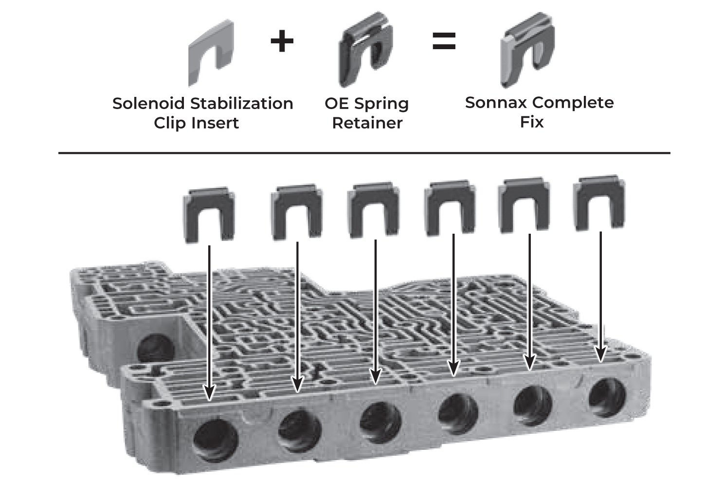 Product Update: Sonnax solenoid clips NOW available in 10 speed kits ...
