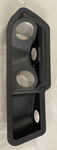 Coaming Pocket Port-Black Soft Flex ABS - Nautiqueparts.com