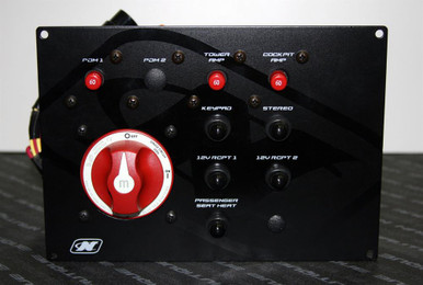 BATTERY SWITCH PANEL SINGLE PDM - Nautiqueparts.com