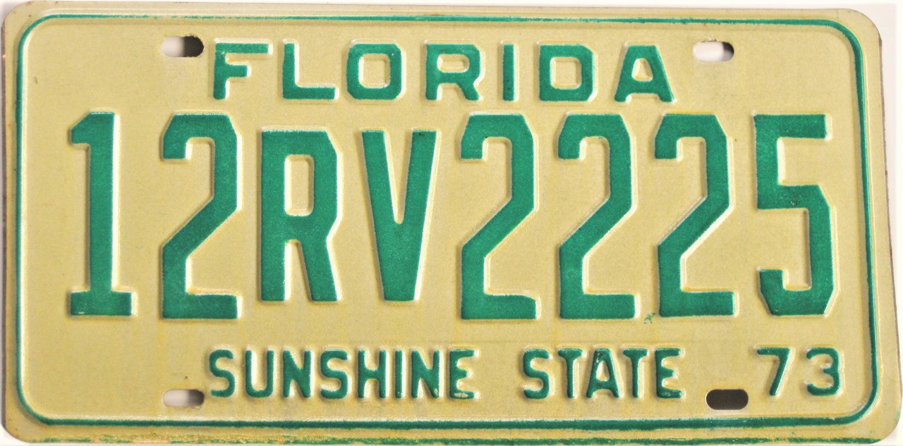 Vintage Florida Tags - Page 1 - Classic License Plates