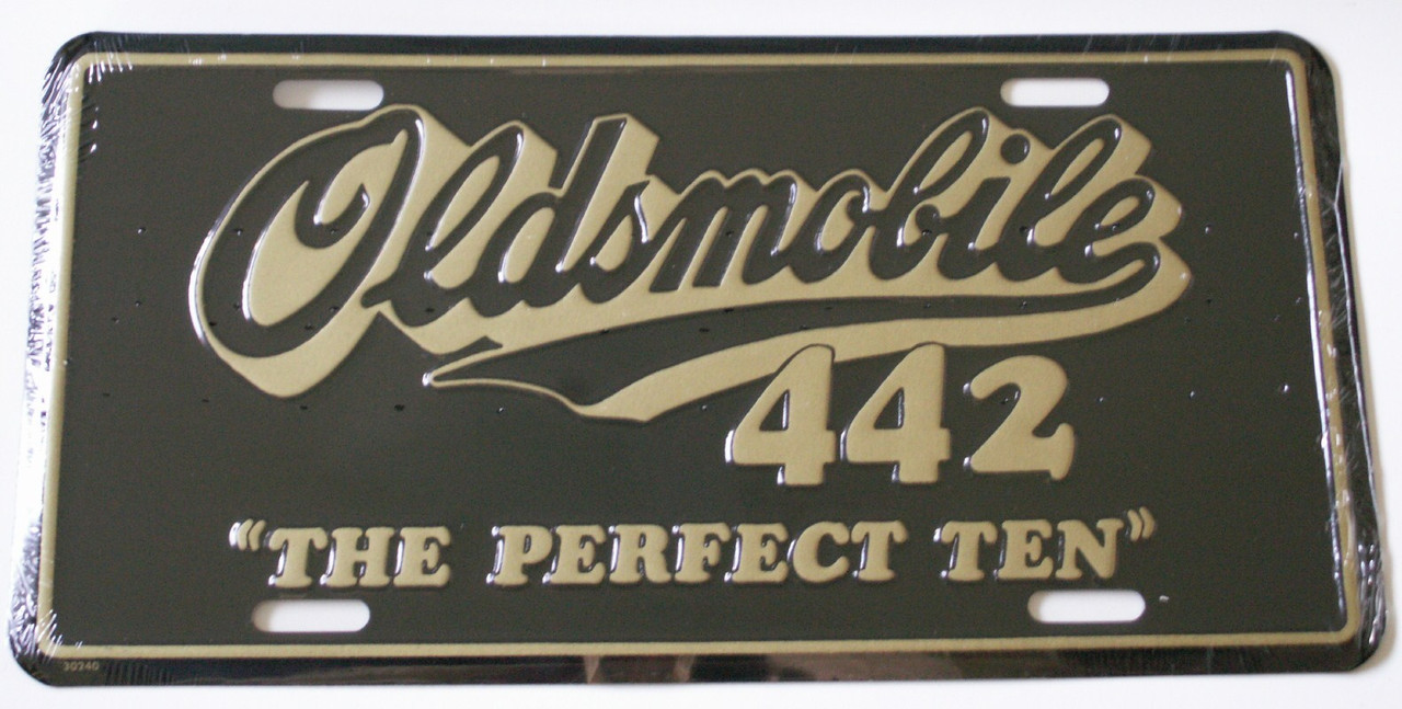 Oldsmobile 442 Novelty Plate - Classic License Plates