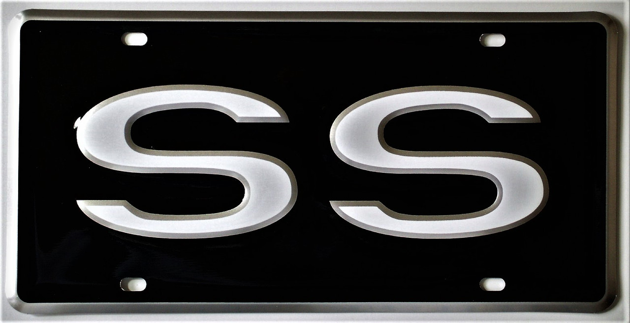 Chevy SS Super Sport Novelty Plate - Classic License Plates