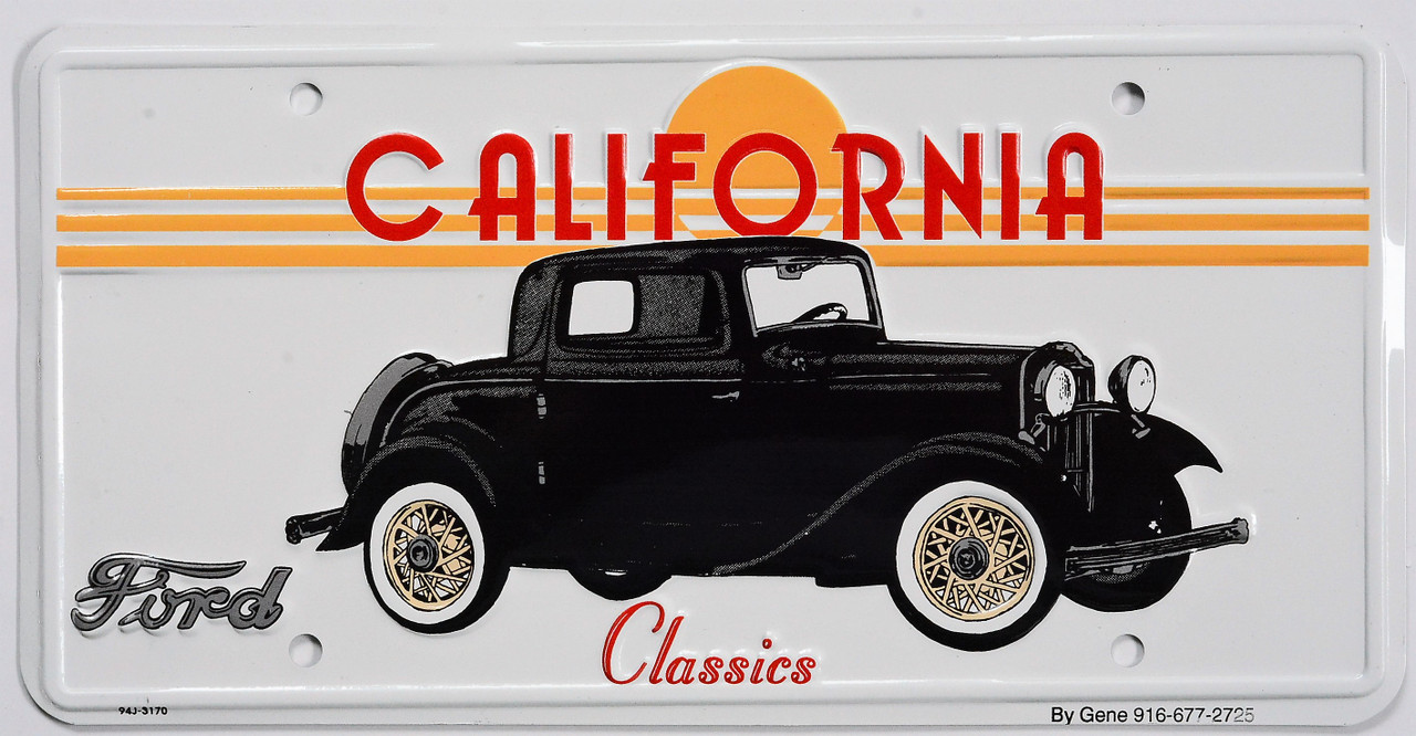 Ford souvenir novelty plates