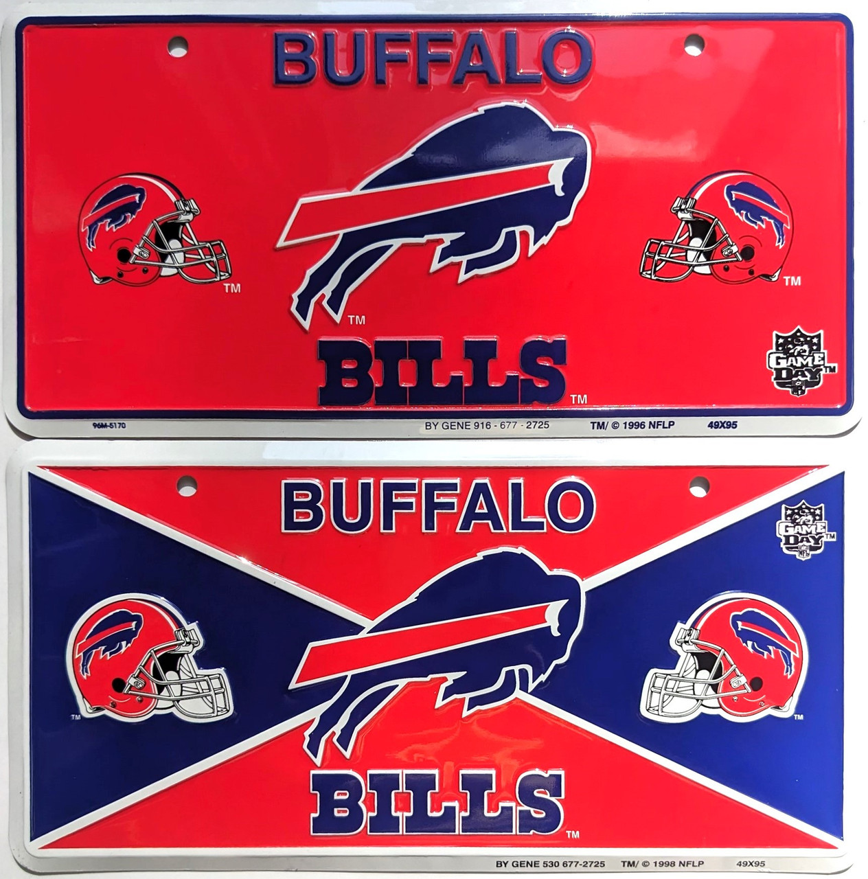 Buffalo Bills Novelty Plates - Classic License Plates