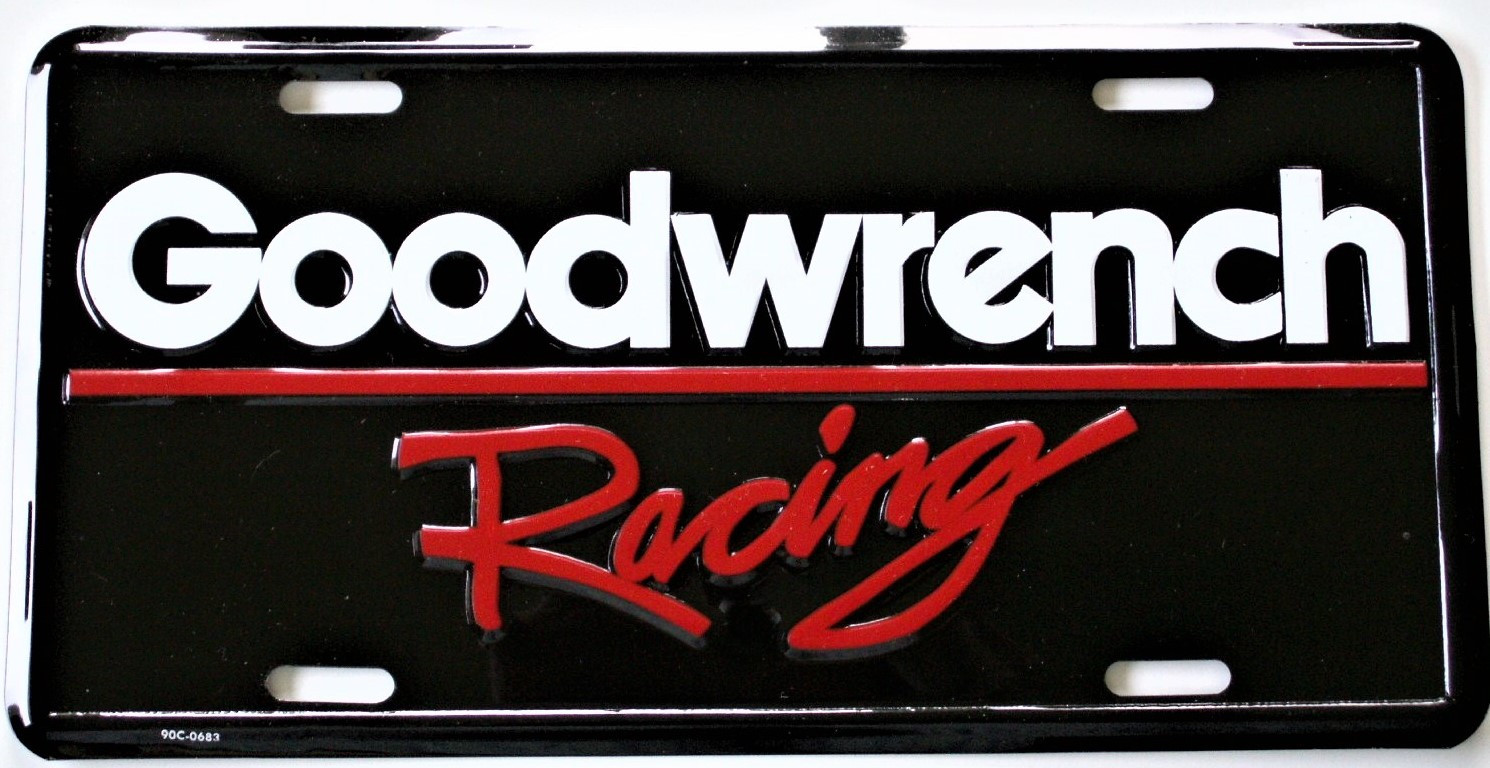 Goodwrench Racing Novelty License Plate - Classic License Plates