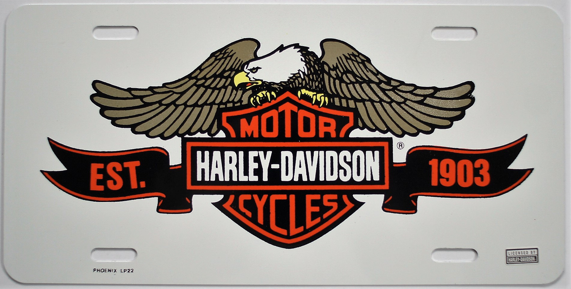 Harley-Davidson Motorcycles Plate - Classic License Plates