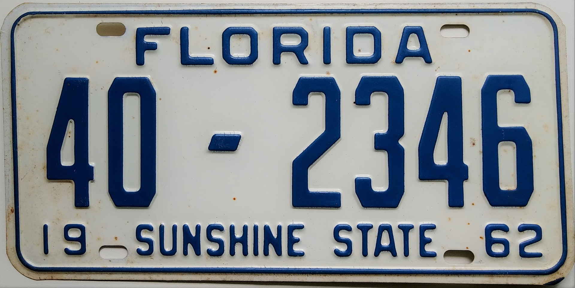 Vintage Florida Tags - Page 1 - Classic License Plates