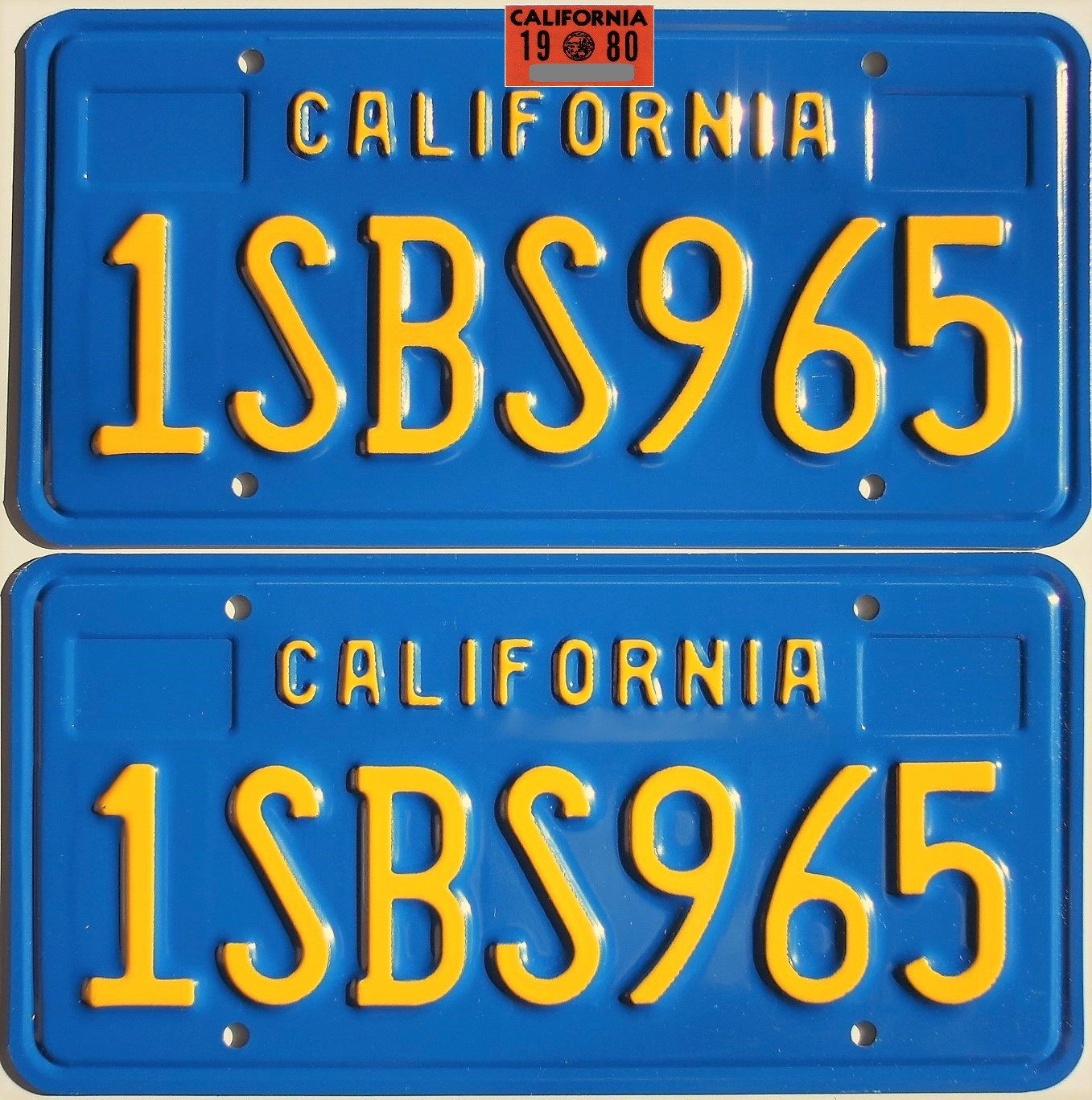 Classic License Plates