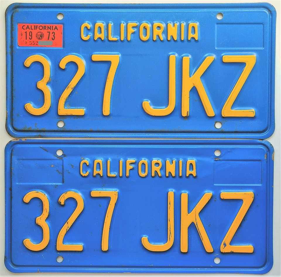 Classic License Plates