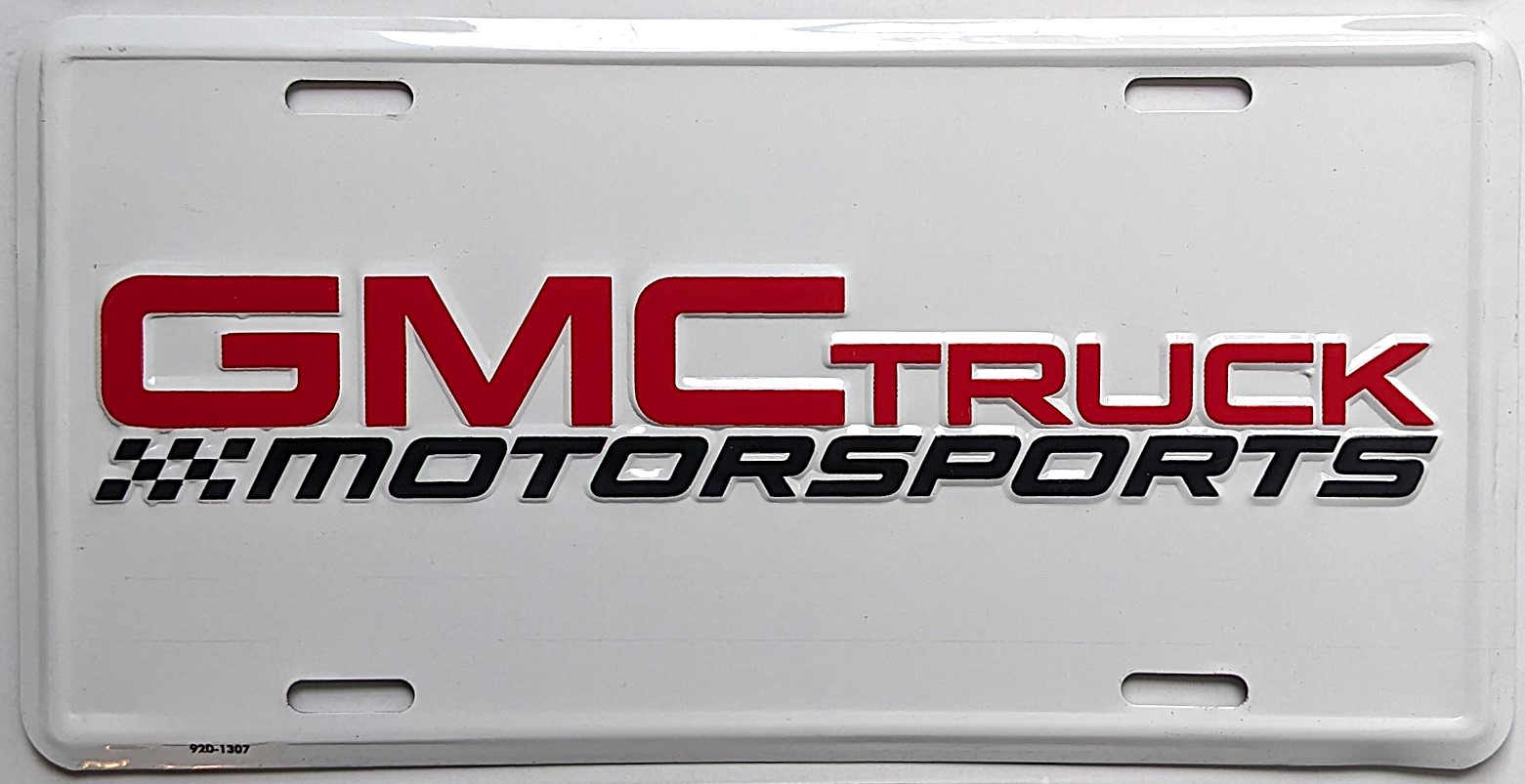 GMC Trucks Motorsports Novelty License Plate - Classic License Plates