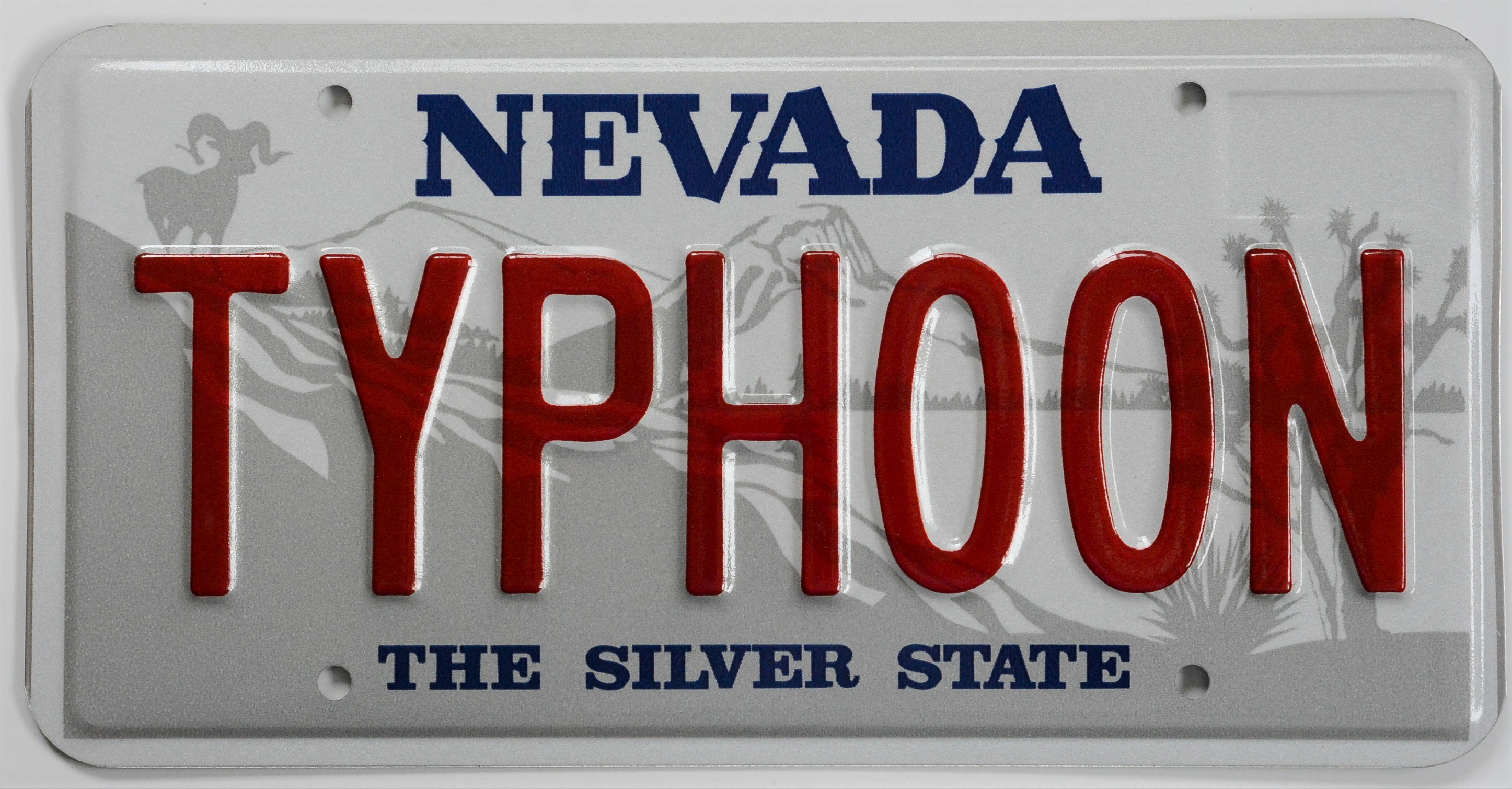 GMC Typhoon Novelty Plate - Classic License Plates