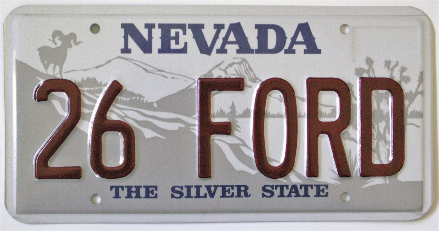 Ford souvenir novelty plates