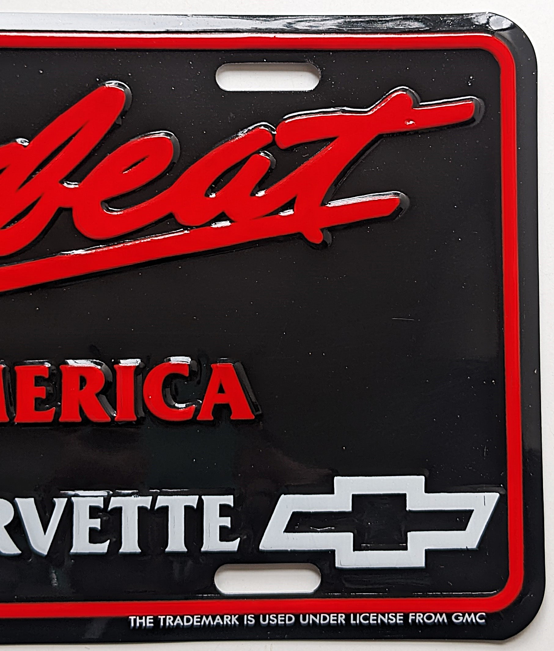 The Heartbeat of America Yesterday's Corvette - Classic License Plates