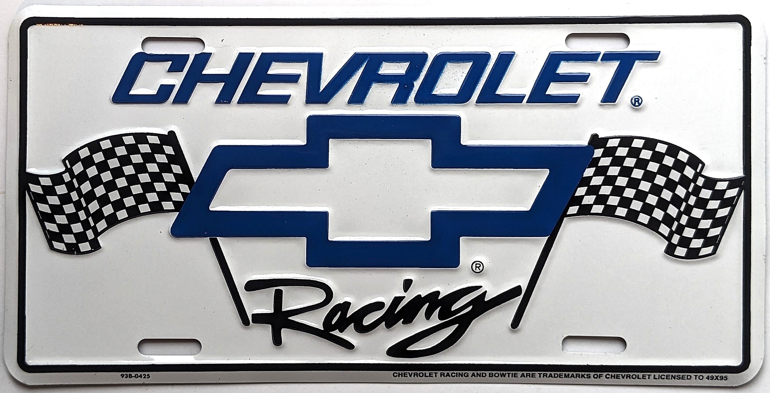 Chevrolet Racing License Plate - Classic License Plates