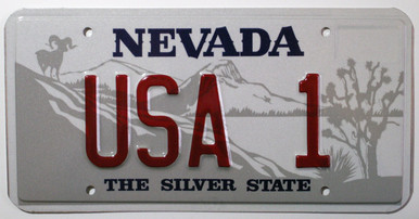 USA 1 Novelty License Plate - Classic License Plates