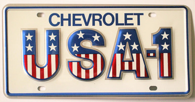 Chevrolet USA 1 Novelty Plate - Classic License Plates