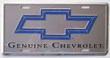 Genuine Chevrolet Novelty Plate - Classic License Plates