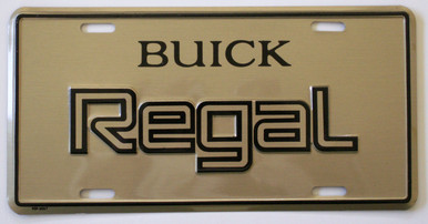 Buick Regal Novelty License Plate - Classic License Plates