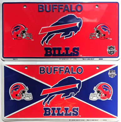 Buffalo Bills Novelty Plates - Classic License Plates