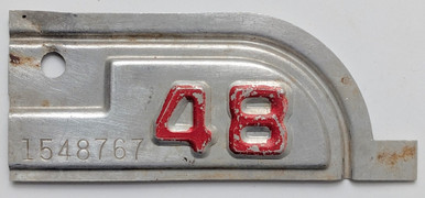 1948 California Tab - Classic License Plates
