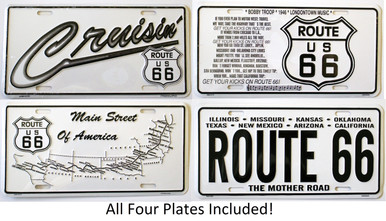 Route 66 License Plates - Classic License Plates