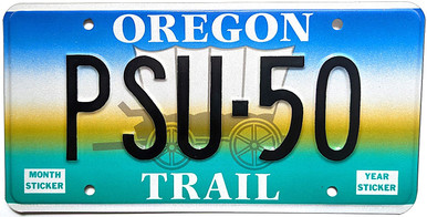 Portland State University License Plate - Classic License Plates