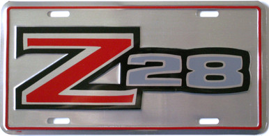 Z28 License Plate for Camaro - Classic License Plates