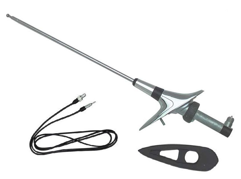61 62 Chevy Impala Right Rear Antenna Assembly w/ Cable 1961 1962 - I-5 ...