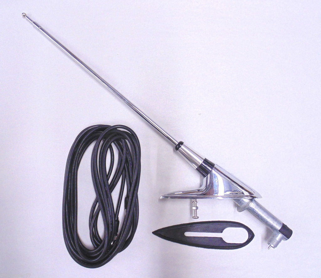 59 60 Chevy Impala RIGHT REAR Antenna Assembly With Cable 1959 1960 - I ...