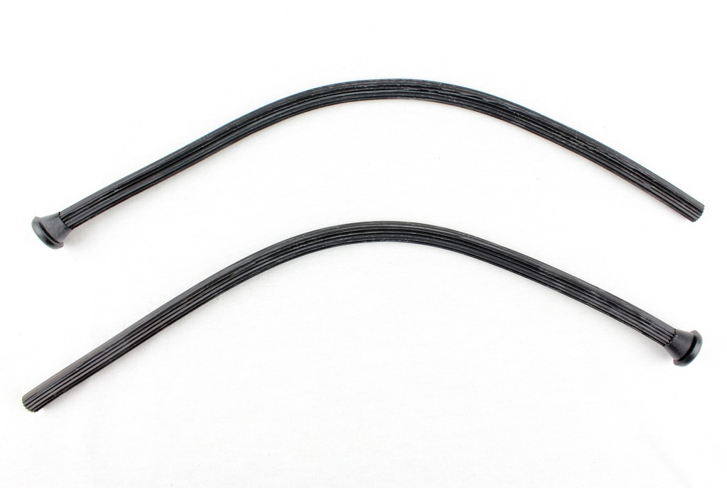 57 Chevy Sedan & 56 57 4-Door Hardtop Rear Window Glass Drain Rubber Seals