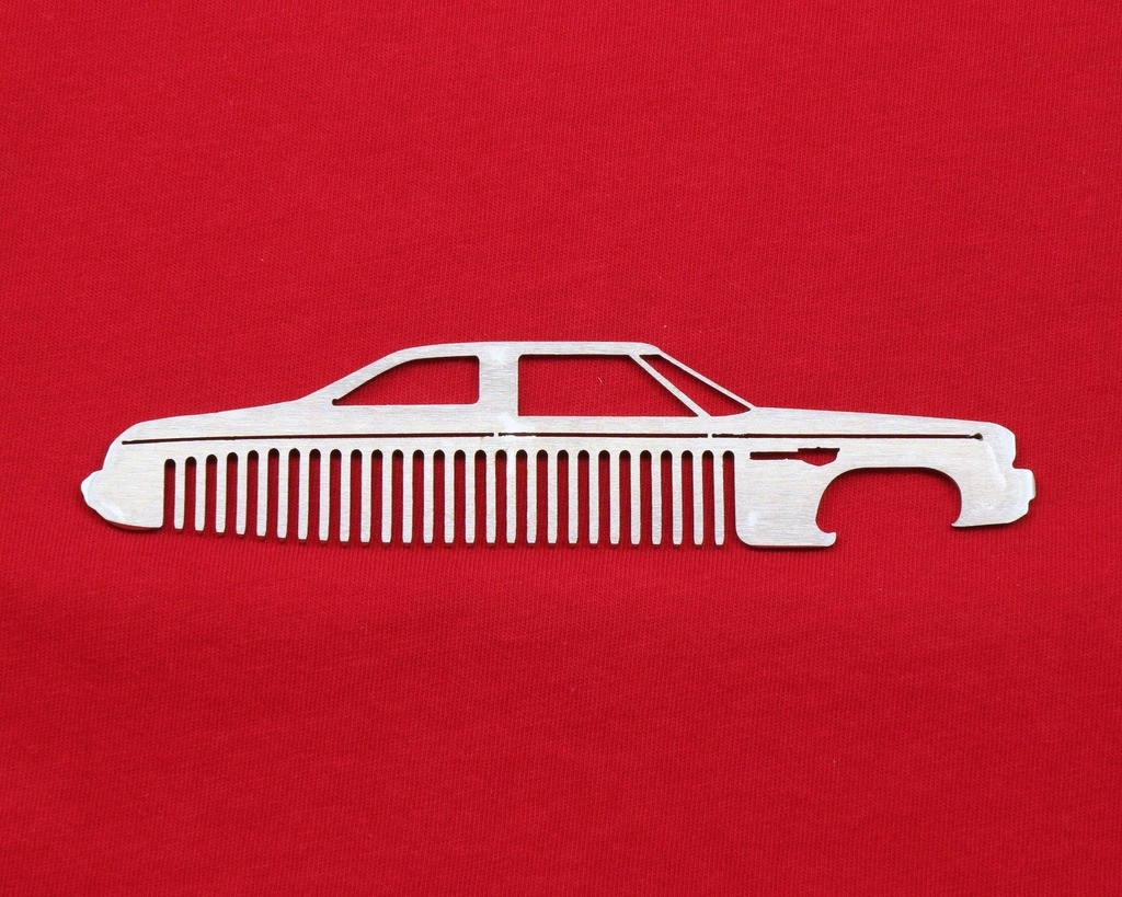 71-76 Chevy Impala Brushed Stainless Steel Metal Trim Beard Hair ...