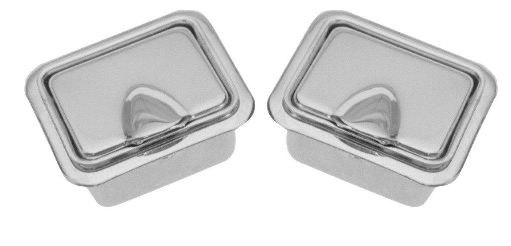 60 61 62 63 64 65 66 67 Chevy Impala Rear Seat Armrest Ash Trays New ...