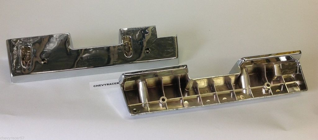 65 66 67 Chevy Impala Caprice Chrome Arm Rest Armrest Bases New 1965 ...
