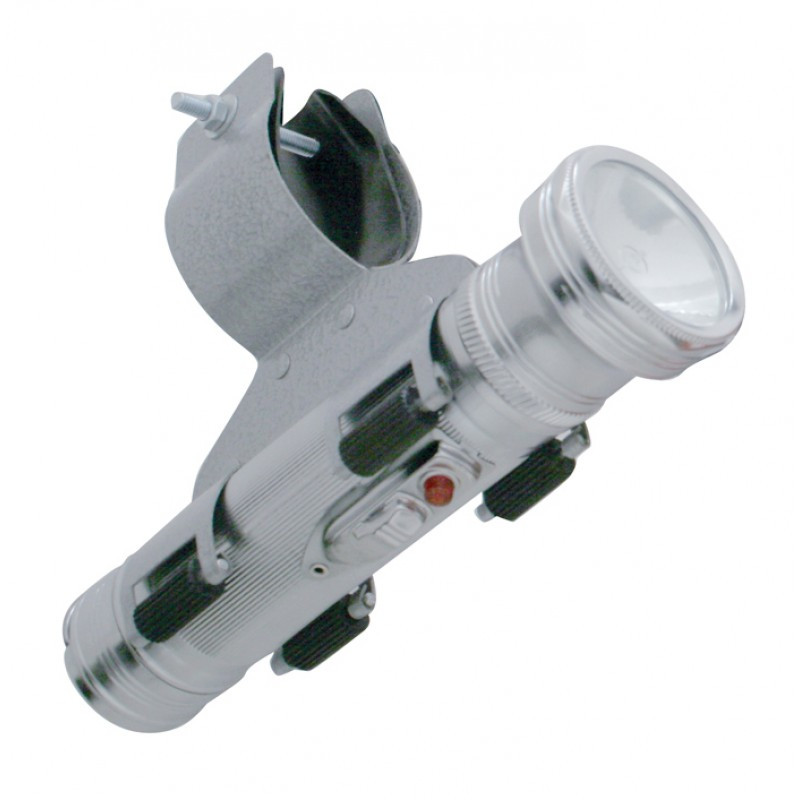 Vintage Style LED Chrome Car Truck Flashlight With Steering Column ...