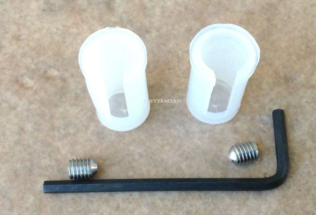Chrome Aluminum Slot COLT Pistol Grip Shifter Handle Knob Column ...