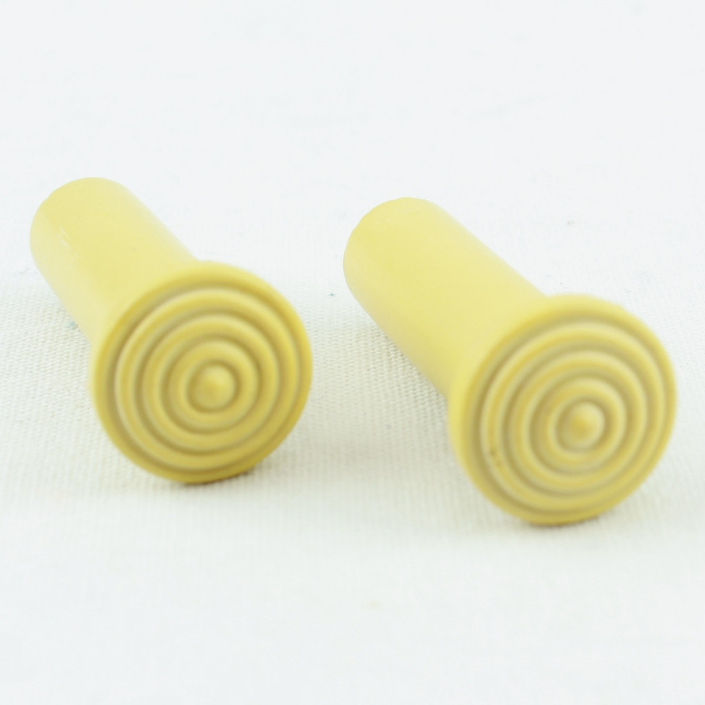 55 56 57 58 59 60 Chevy Door Lock Rod Knobs Pair Light Yellow Color - I ...