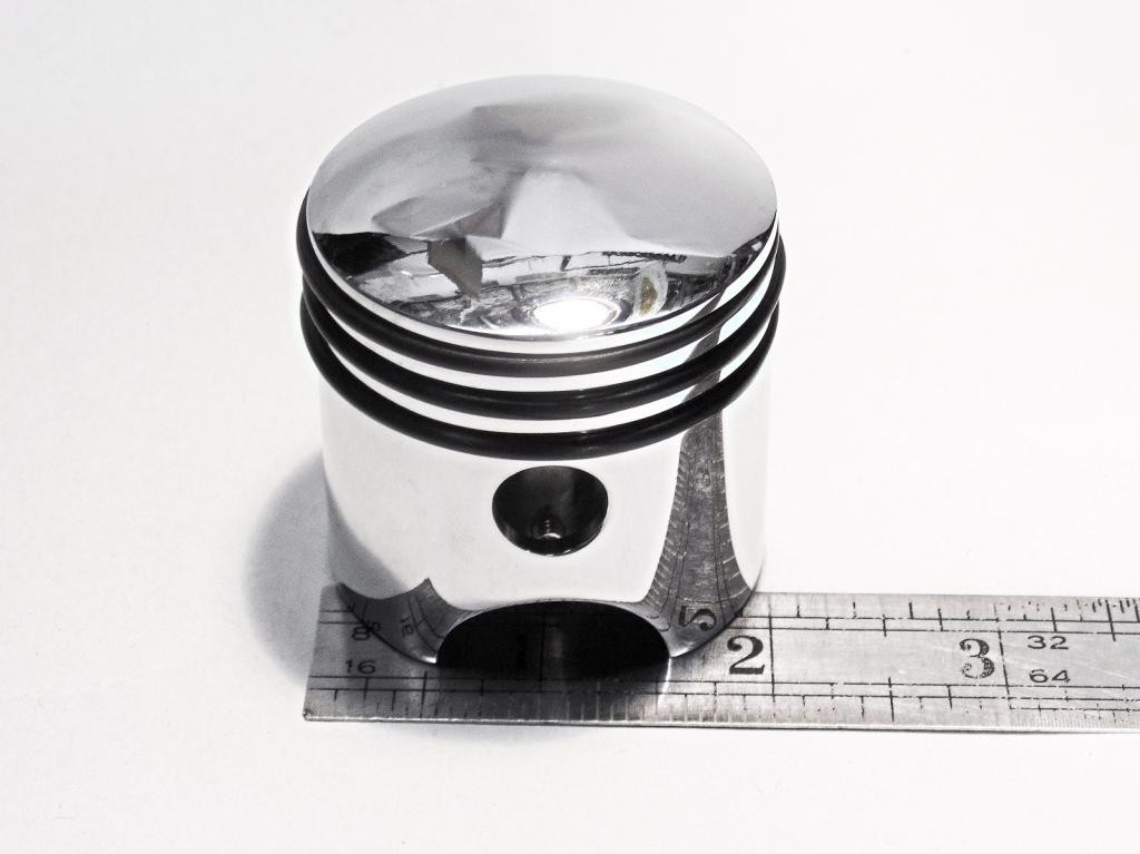 Chrome Aluminum Piston Shifter Handle Knob Column & Floor Shift - I-5 ...