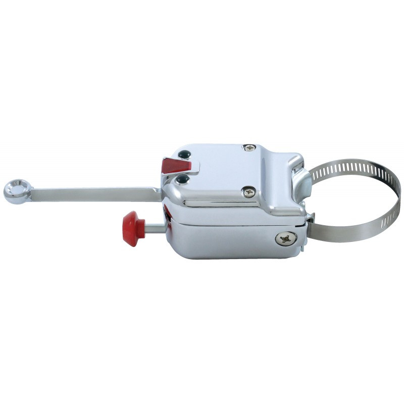 Heavy Duty Chrome Steering Column Mounted Turn Signal Switch 4-Way ...