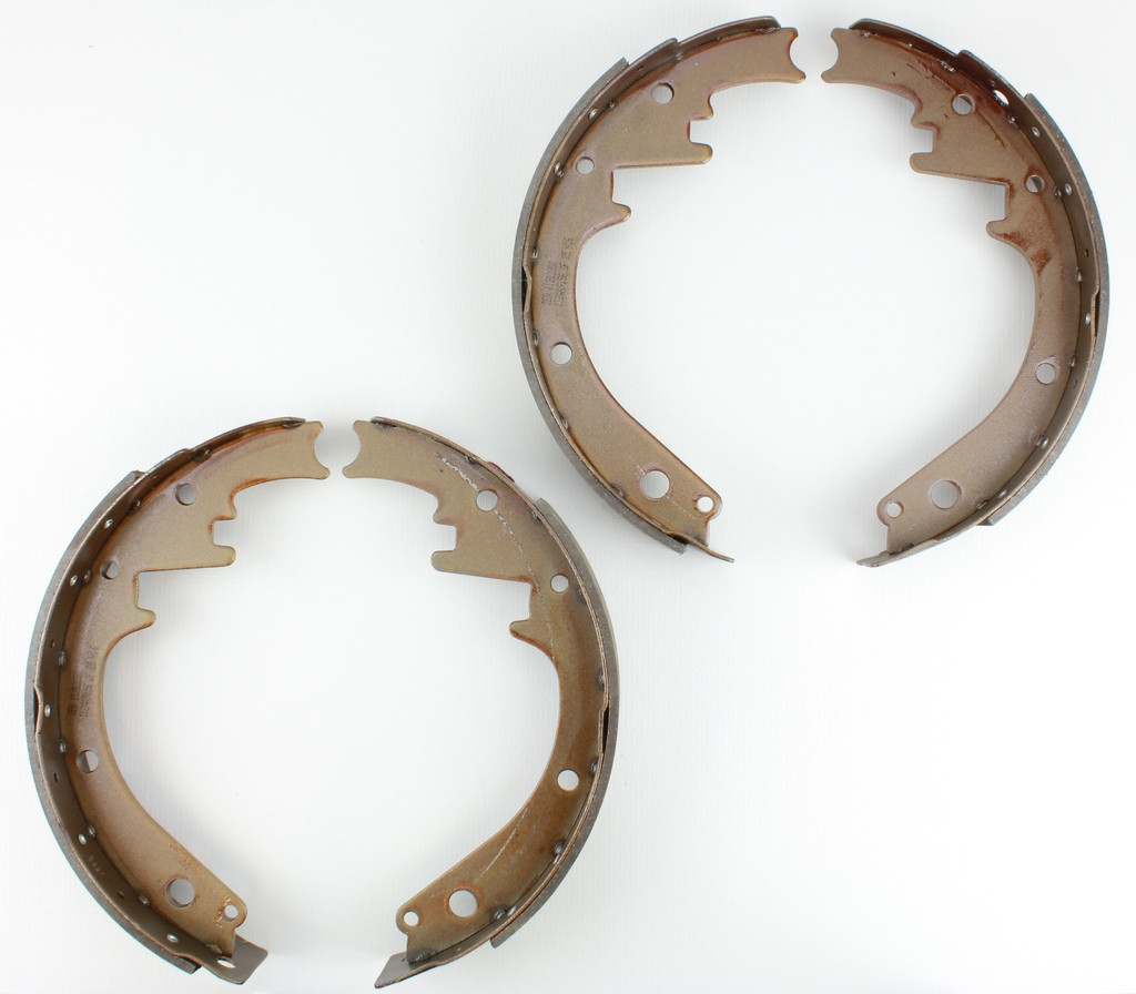 55 56 57 58 Chevy Heavy Duty Riveted Front Drum Brake Shoes 1955 1956 ...