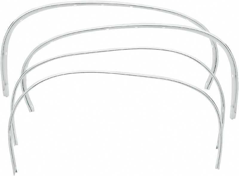 67 1967 Chevy Impala Wheel Well Trim Molding Set - I-5 Classic Chevy