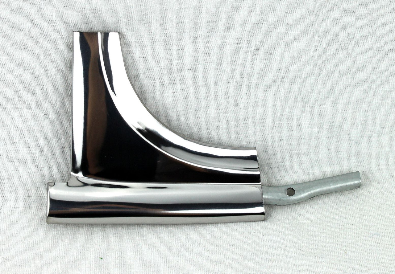 55 56 57 Chevy RIGHT Lower Corner Windshield Stainless Trim Molding ...