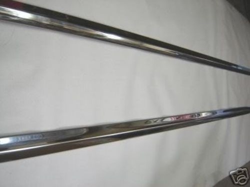 57 1957 Chevy Front Fender Trim Stainless Moldings Pair - I-5 Classic Chevy
