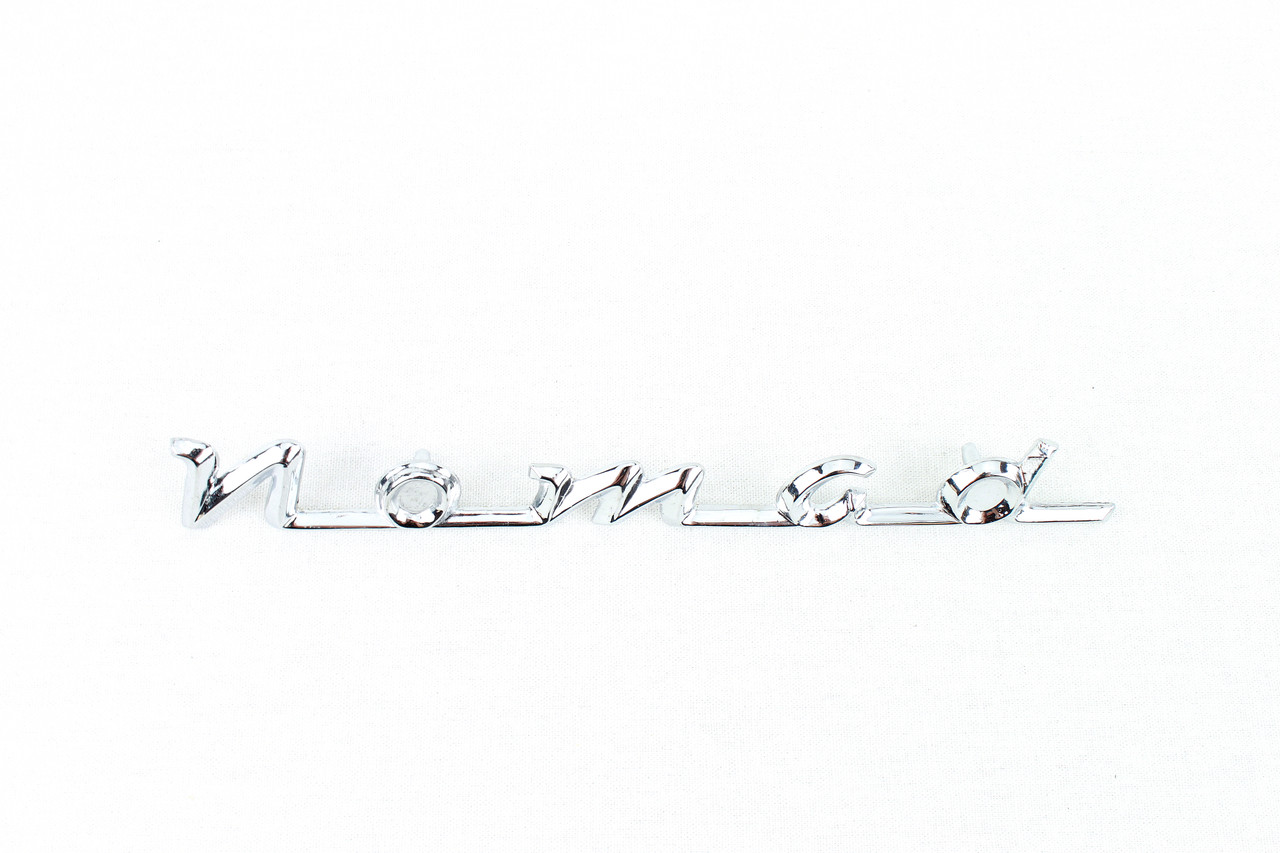 55 56 57 Chevy Nomad CHROME Tailgate Script Emblem 1955 1956 1957 ...