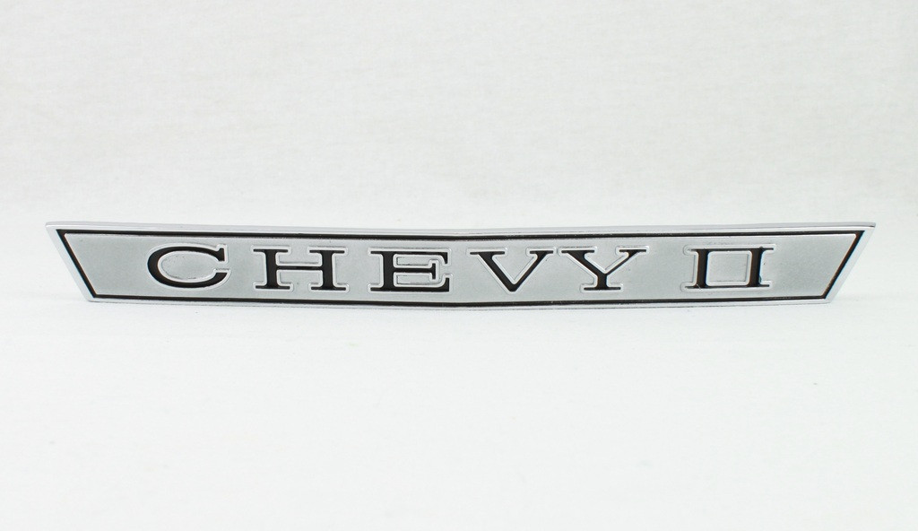 68 Nova Chevy II Hood Lip Molding Emblem 1968 New - I-5 Classic Chevy