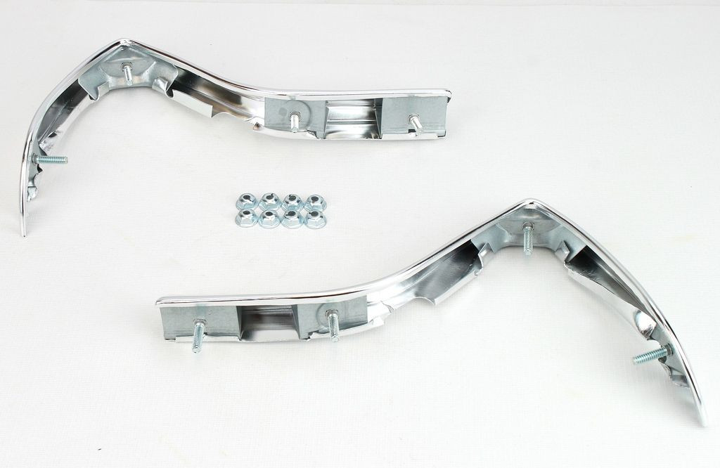 67 1967 Chevy Bel Air Biscayne Caprice Impala Upper Fender Eyebrow Trim ...