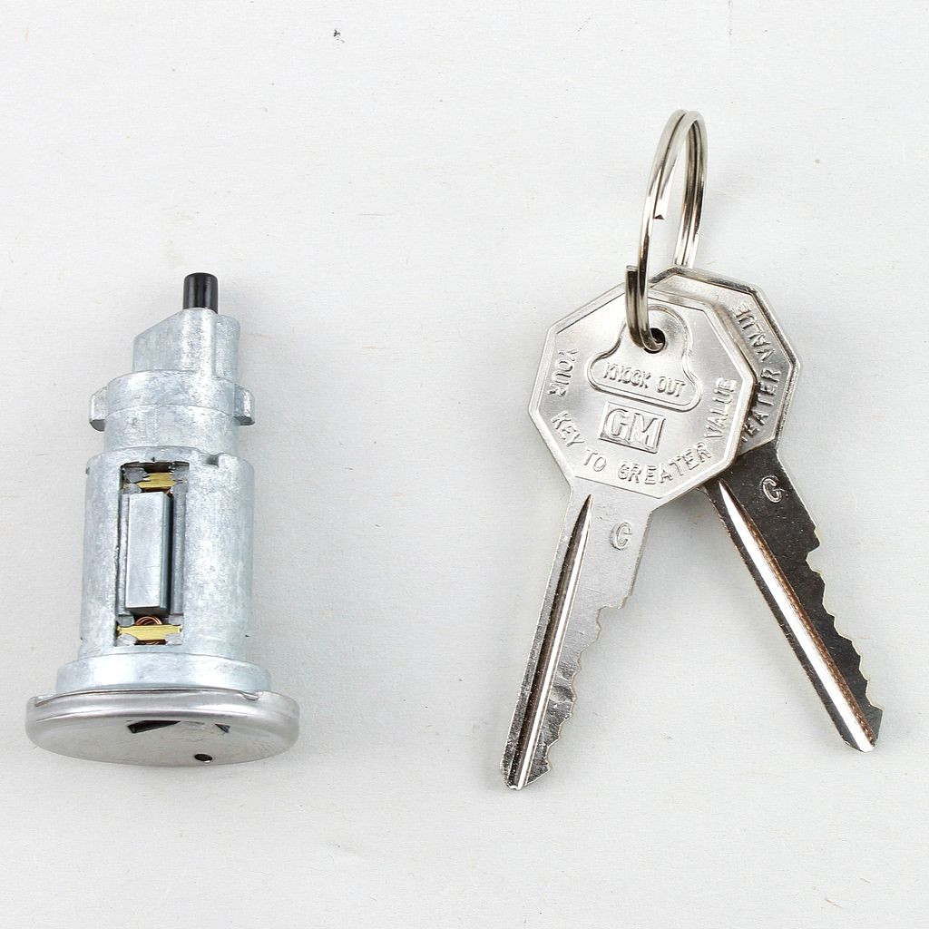 68 1968 Chevelle Camaro Nova Ignition Lock Cylinder GM KEYS - I-5 ...