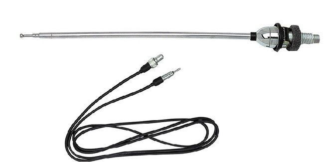 63 64 Chevy Impala FRONT Antenna With Cable - I-5 Classic Chevy